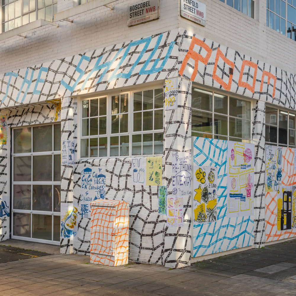 The Showroom Mural Commission: Adam Shield – Amp Envelope | The Showroom