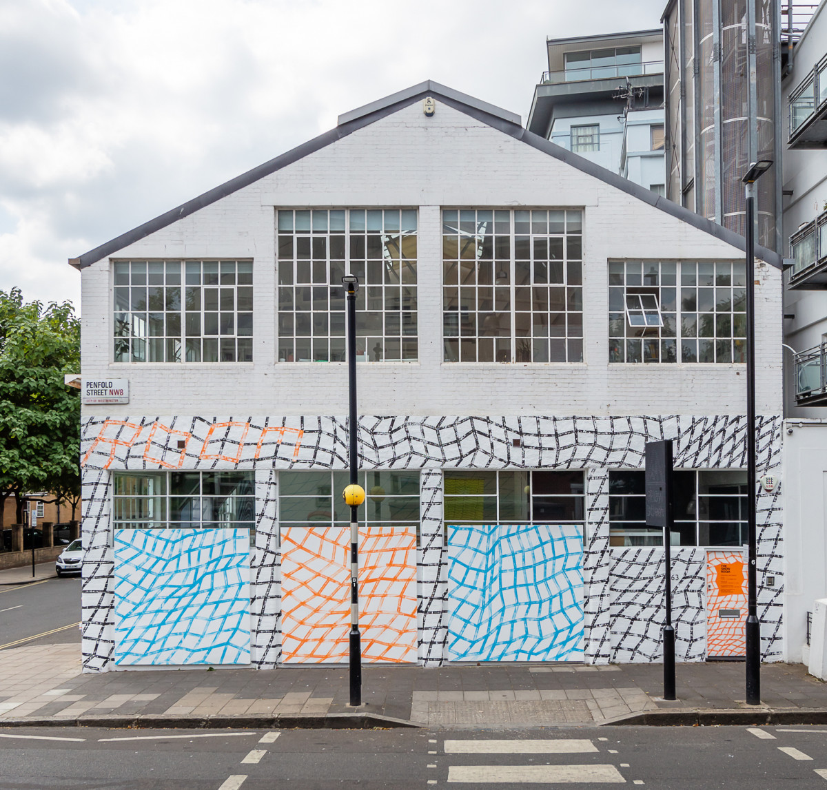 The Showroom Mural Commission: Adam Shield – Amp Envelope | The Showroom