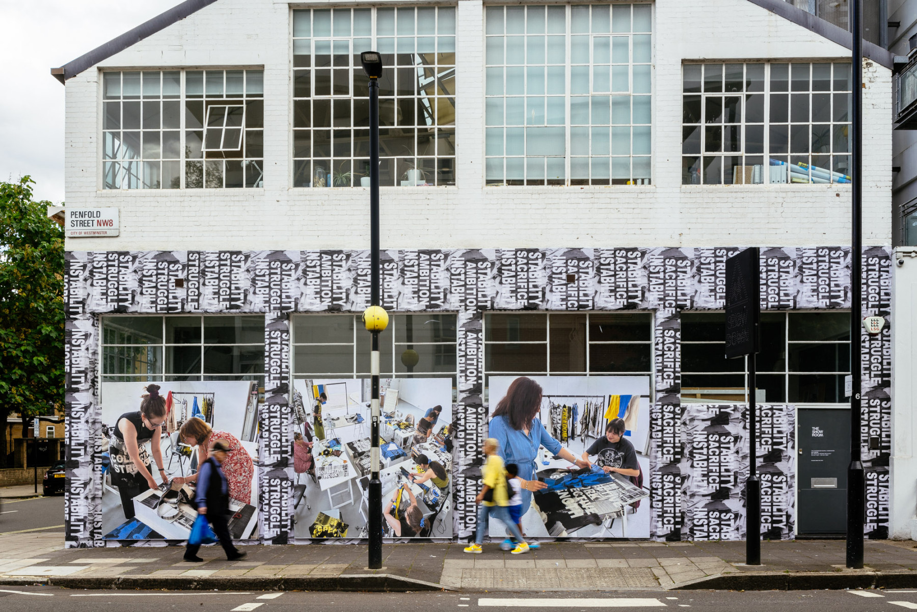 The Showroom Mural Commission: Kay Abude - Be Creative Remain Resilient ...